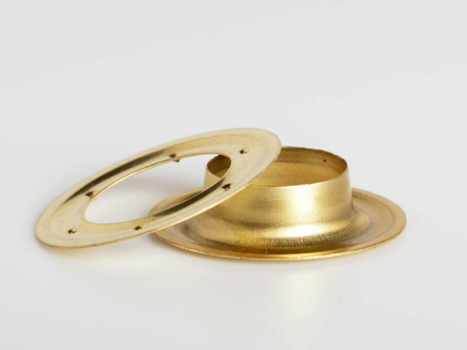 Round eyelets D=25mm Brass* - Fogasystem