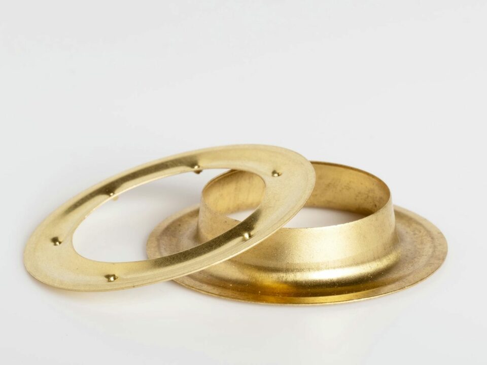 Round eyelets D=40mm Brass* - Fogasystem
