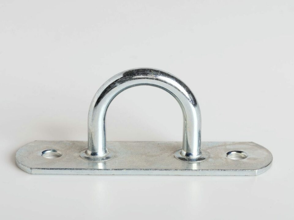 Round staple H=21mm Zinc plated* - Fogasystem