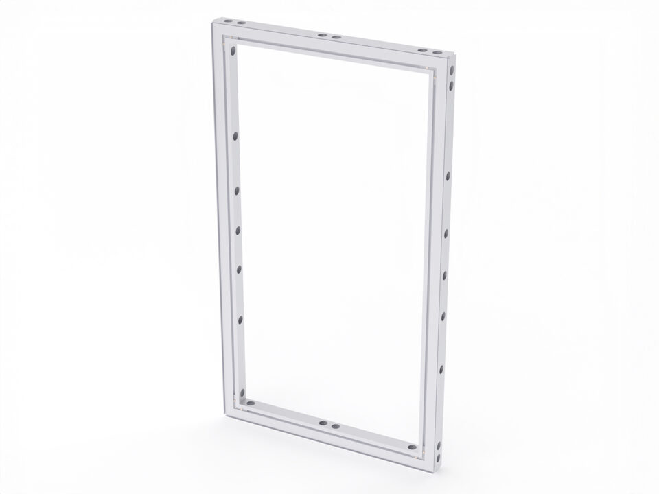 End Frame FW60 850x1500 mm - Fogasystem