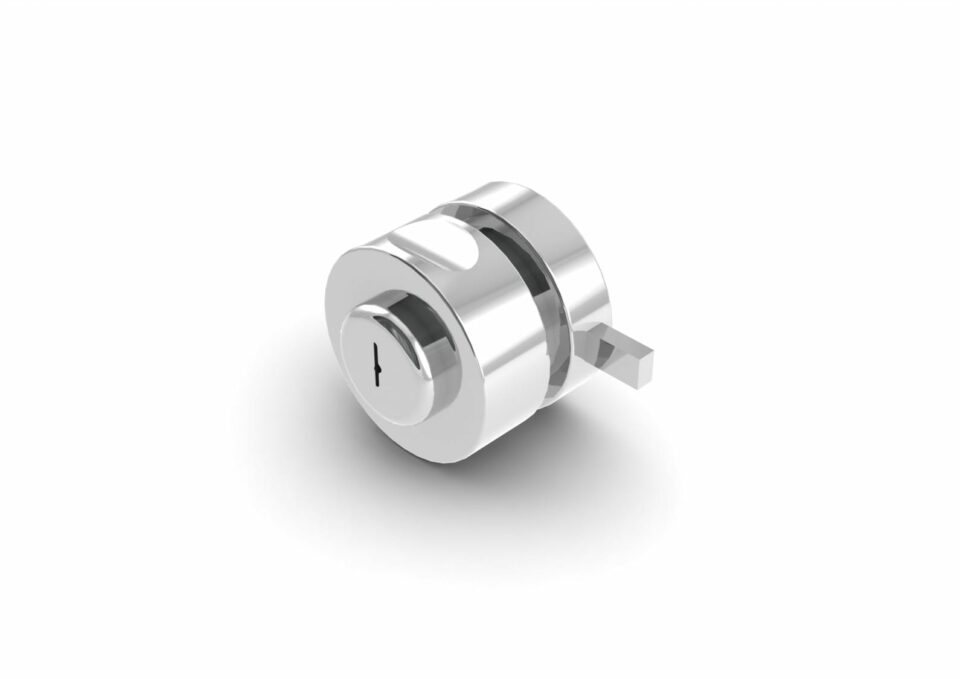 Lock for glassdoor - Fogasystem