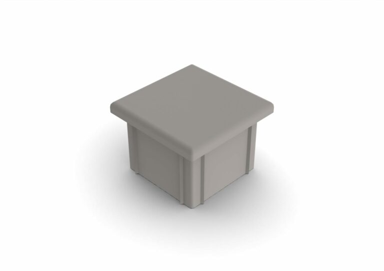 End cap profile 90 grey - Fogasystem